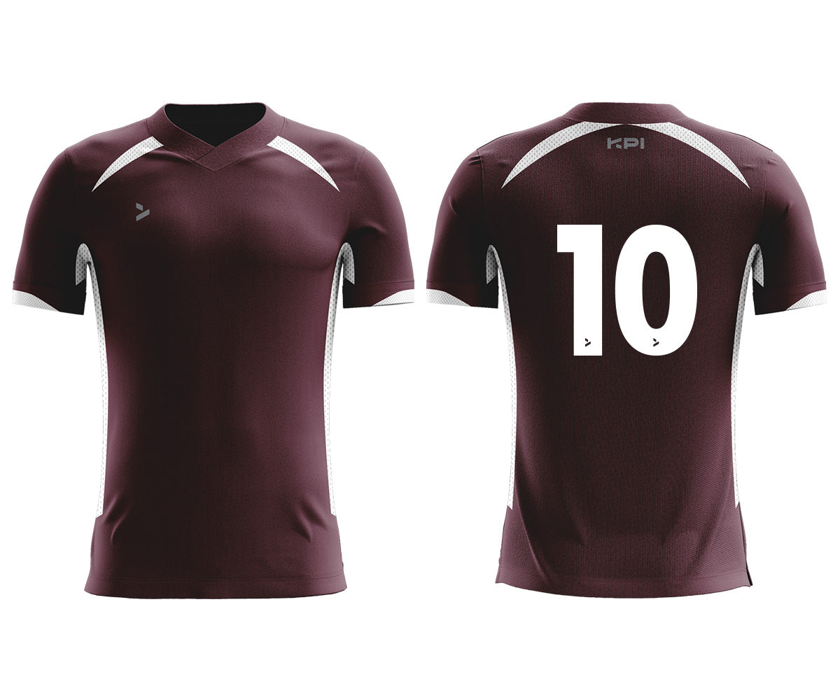 Ultra Maroon Jersey + HS Number – KPI Sports